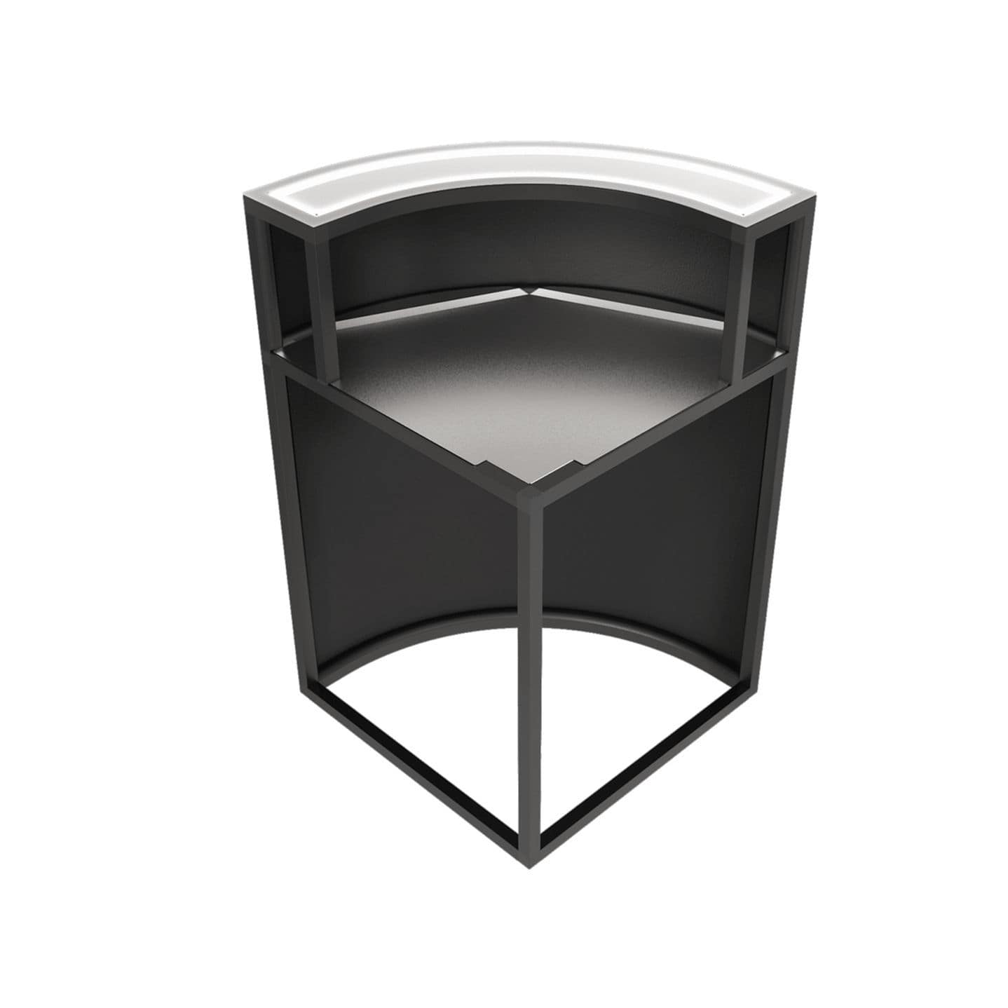 Bar counter - Deus 7 O111000 - Omega Station srl - stainless steel ...