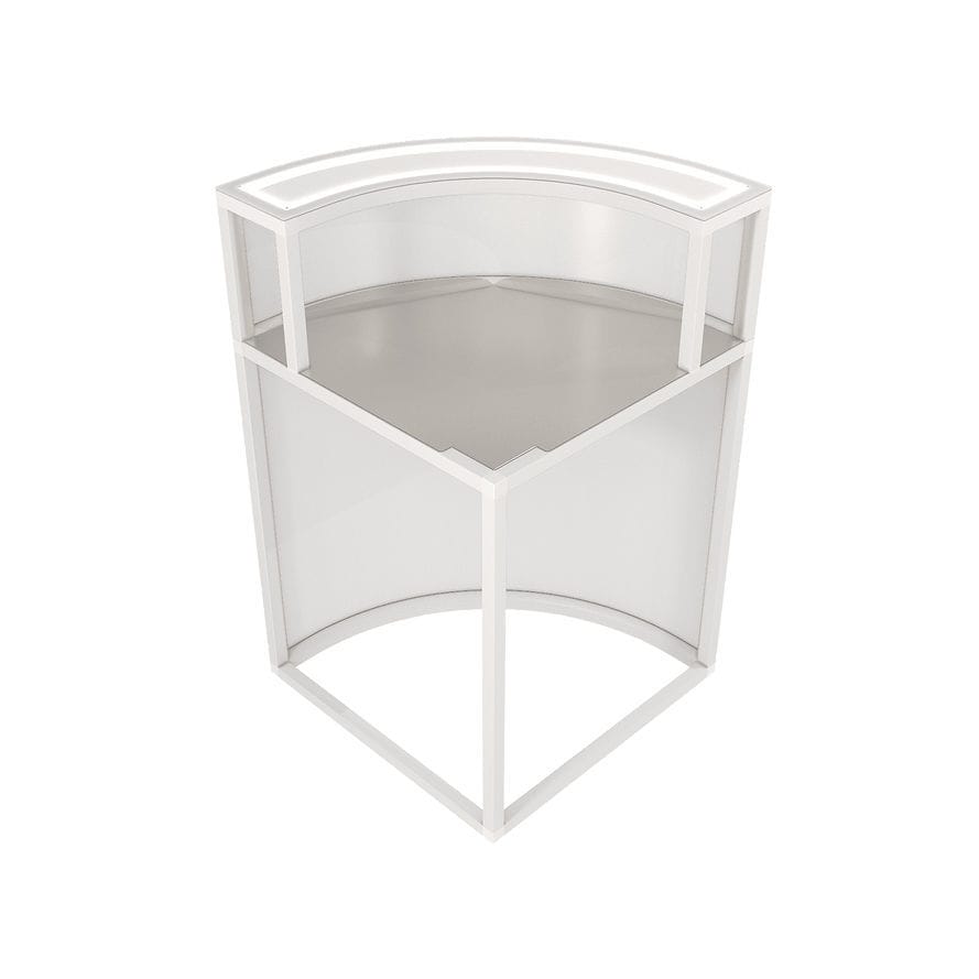 Bar counter - Deus 7 O112000 - Omega Station srl - stainless steel ...