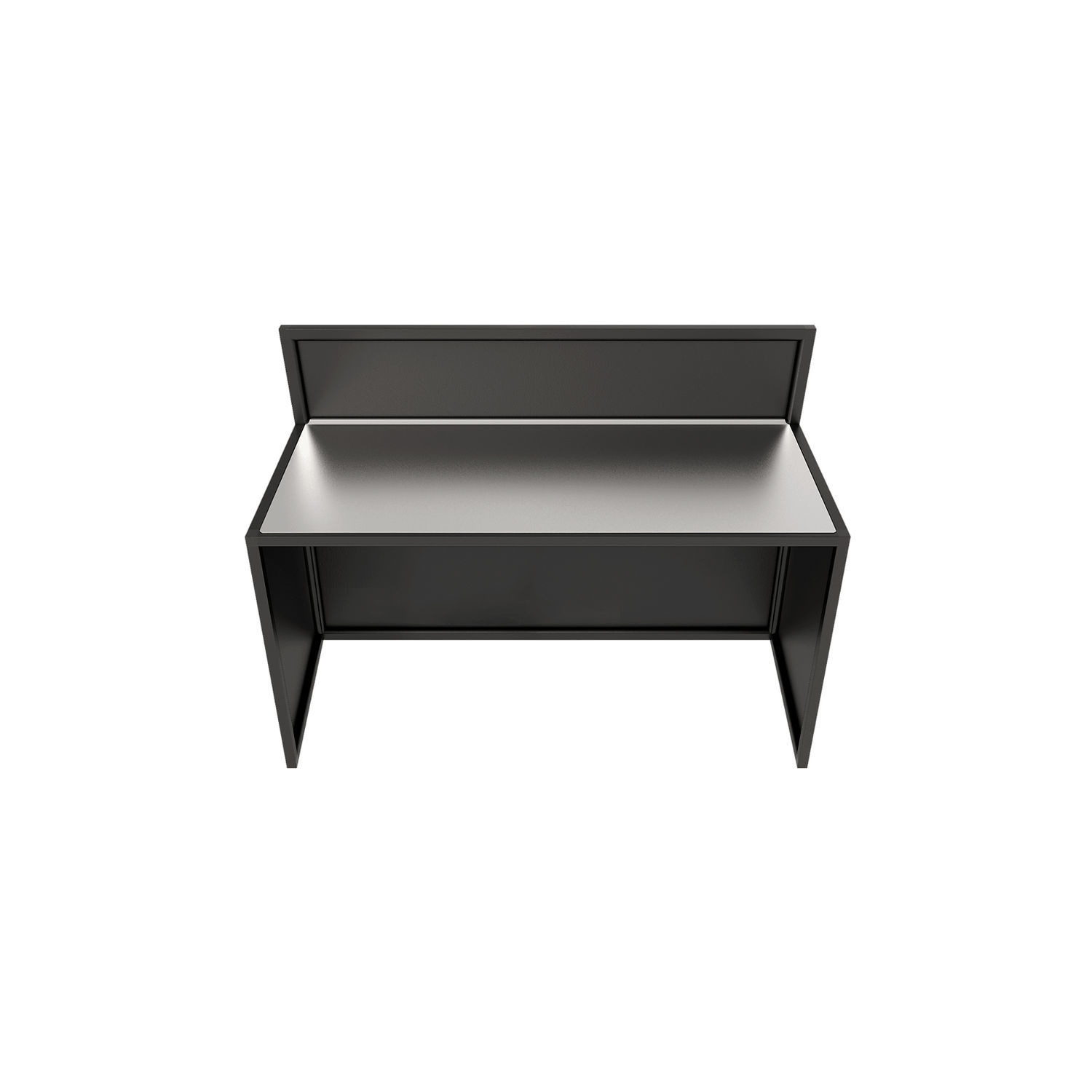 Aluminum prep table - Omega Station srl - stainless steel / for bar