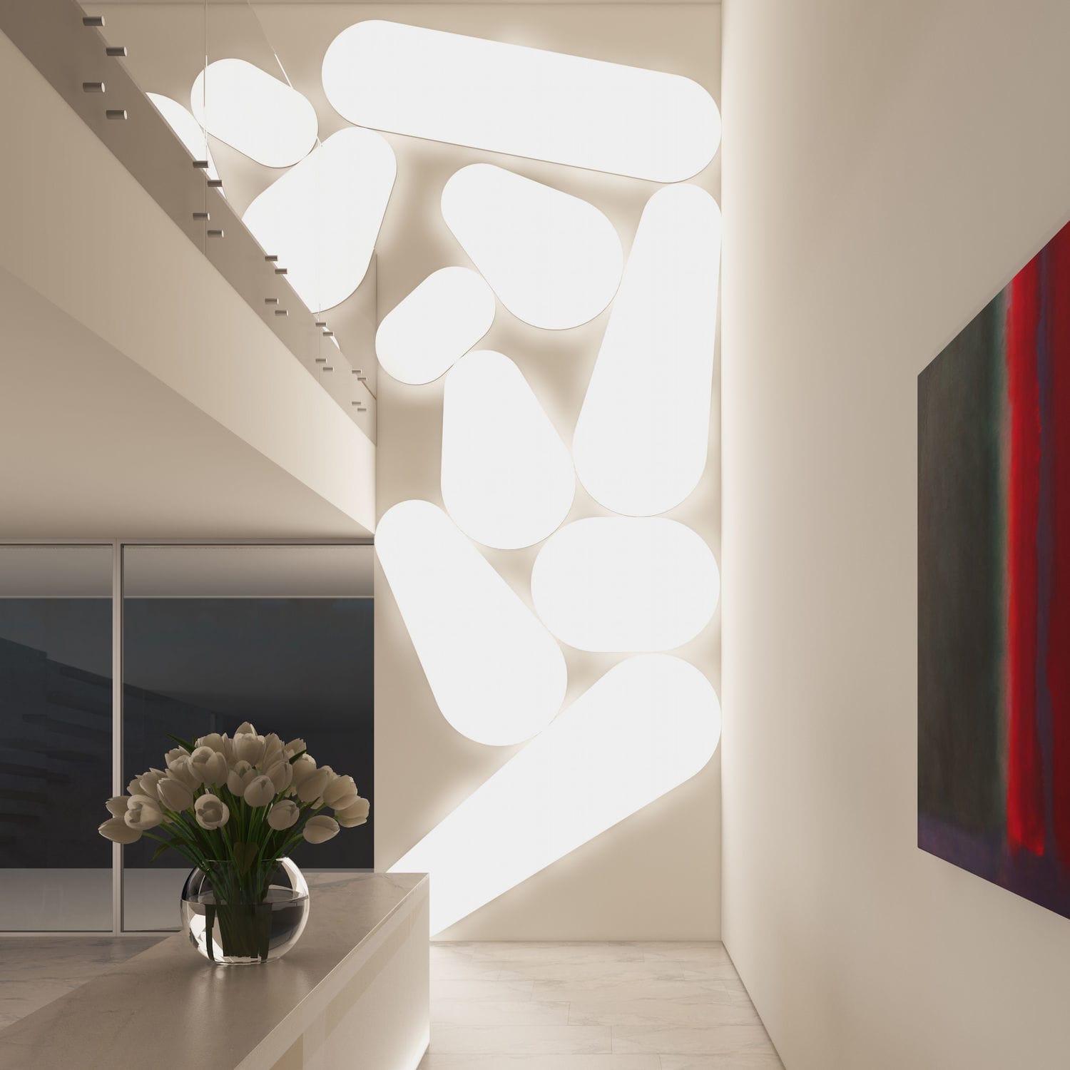 Hanging light fixture - OVALXL - ArchilumO B.V. - surface-mounted ...