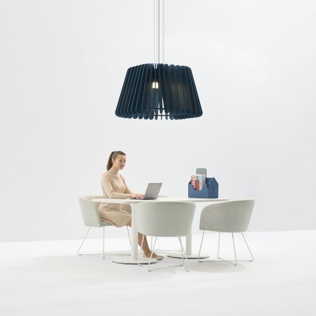 Acoustic lamp - GAMMA - flexxica - pendant / fabric / contemporary