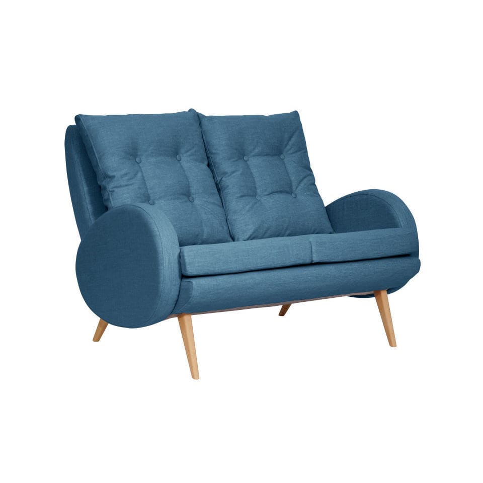 Scandinavian design sofa - Baltic - HOME SPIRIT - fabric / cushion ...