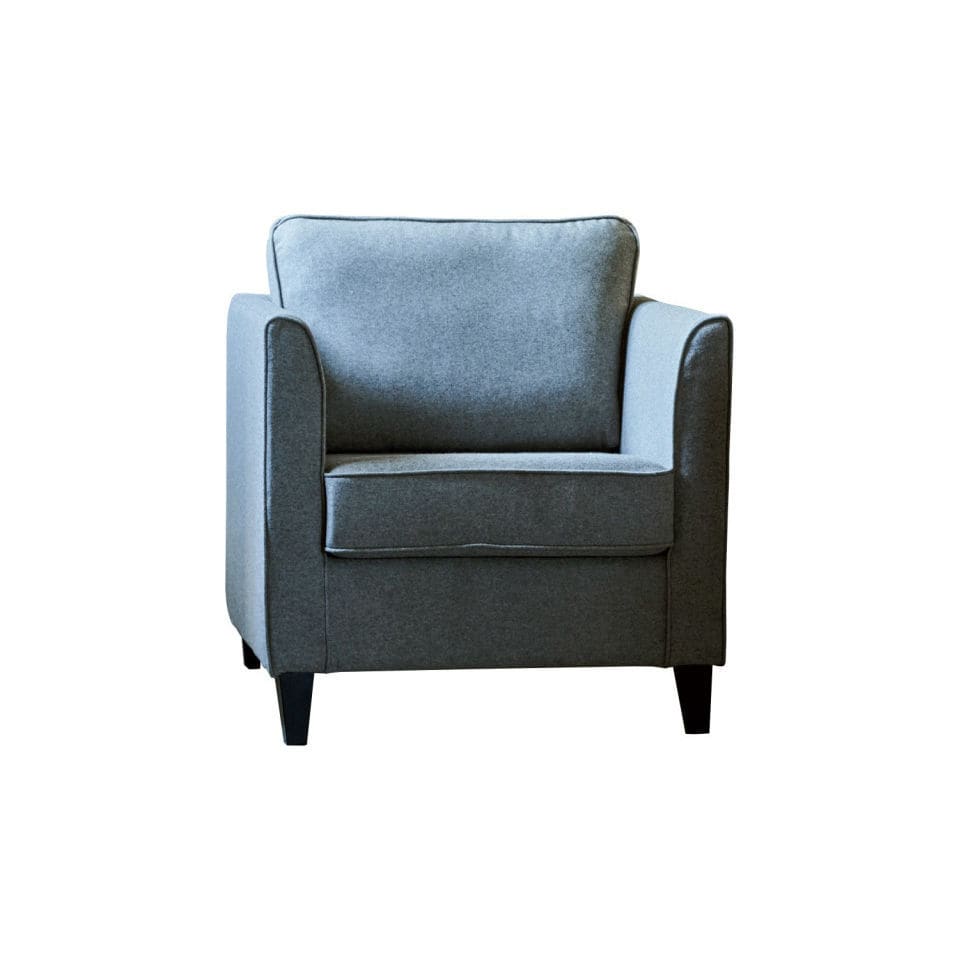 Contemporary armchair - Austin - HOME SPIRIT - fabric / beech / upholstered