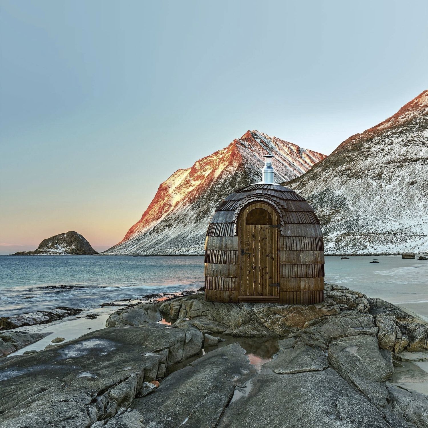 Electric sauna - SINGLE IGLUSAUNA - Iglucraft OÜ - for wellness center ...