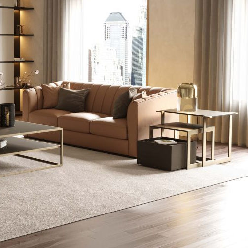 Contemporary nesting tables - Fortune - Stylish Club - wood veneer ...