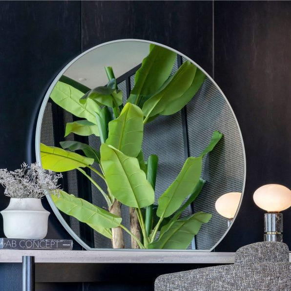 Wall-mounted mirror - Foz - Stylish Club - contemporary / D-shape ...