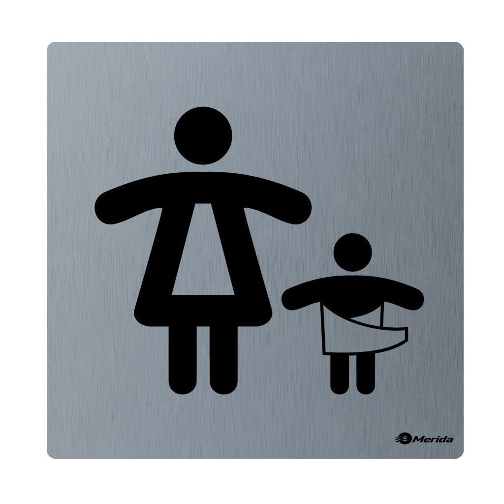 Walk-in door pictogram - GSM010 - Merida. Sp. z o.o. - satin stainless ...