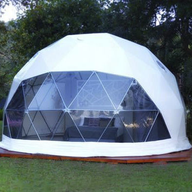 Round bubble tent - GEODESIC G-5 - Free Home - PVC / galvanised steel ...