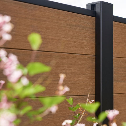 Aluminum fence post - Equinox 80x80 - GARDENODE - contemporary / home ...