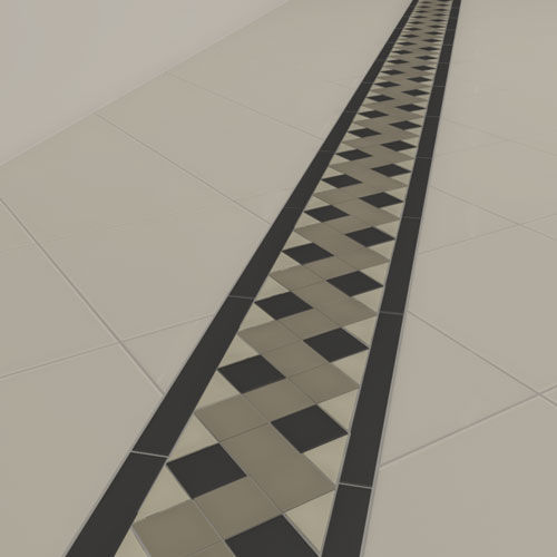 Porcelain stoneware border tile - PETERSHAM - Winckelmans - for floors