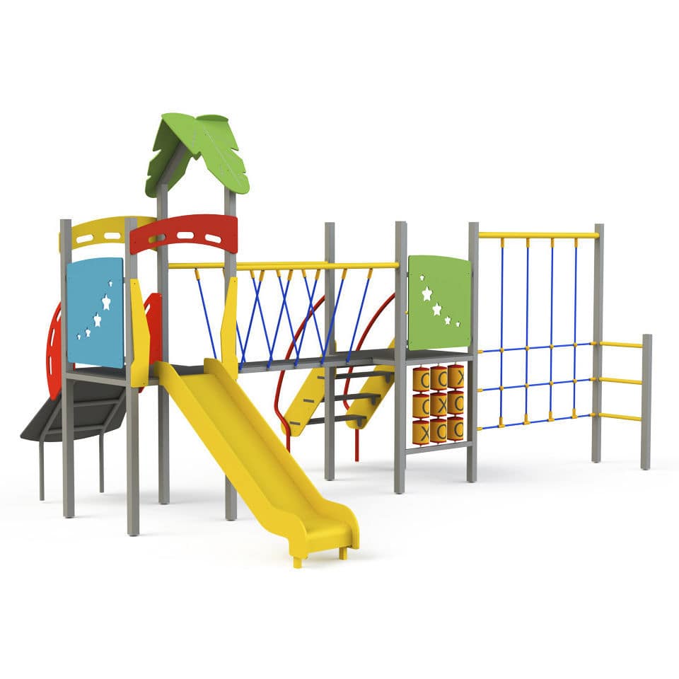 Playground structure - GP55 - GOTINSHTAIN EOOD - metal / HDPE / modular