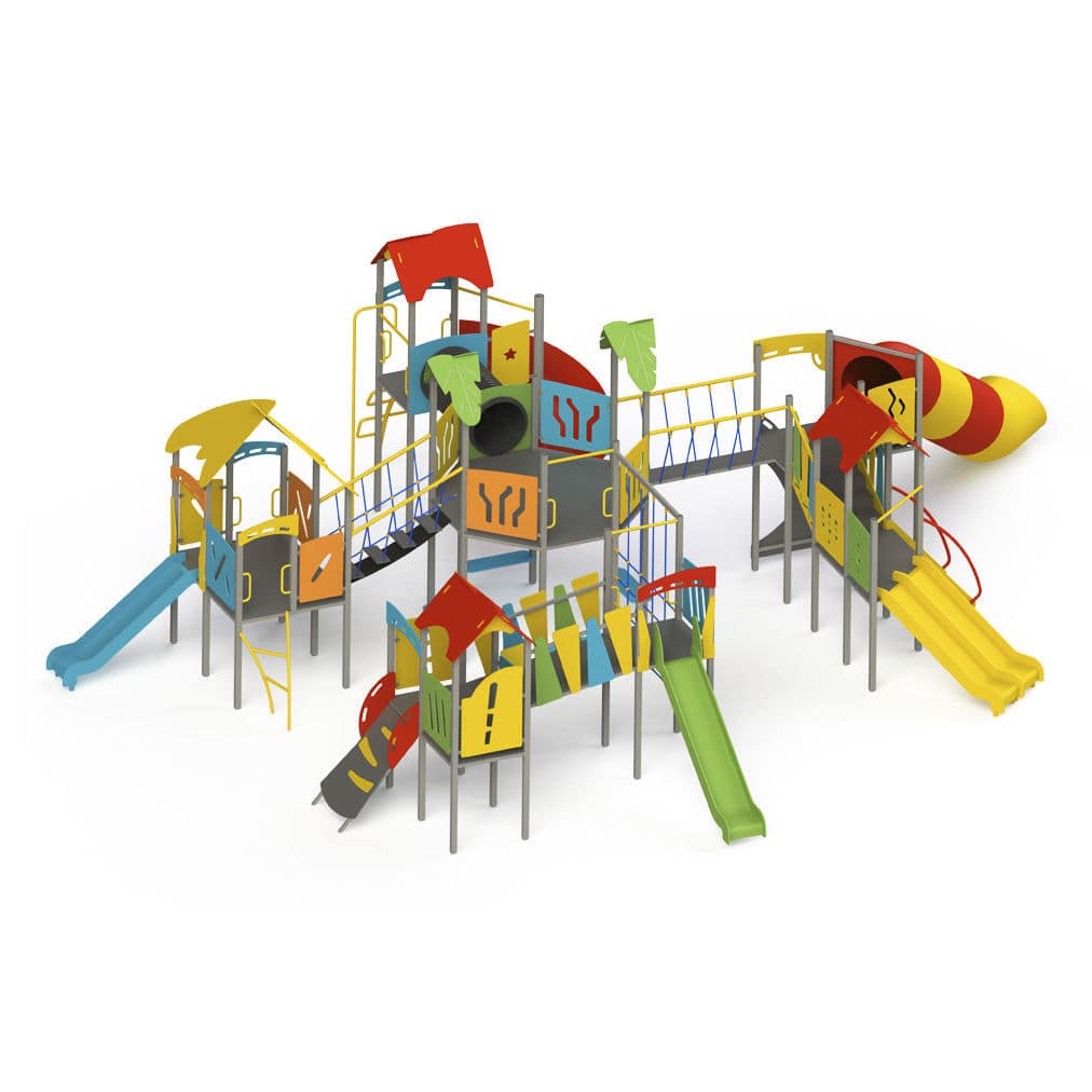 Playground structure - GP60 - GOTINSHTAIN EOOD - metal / HDPE / modular