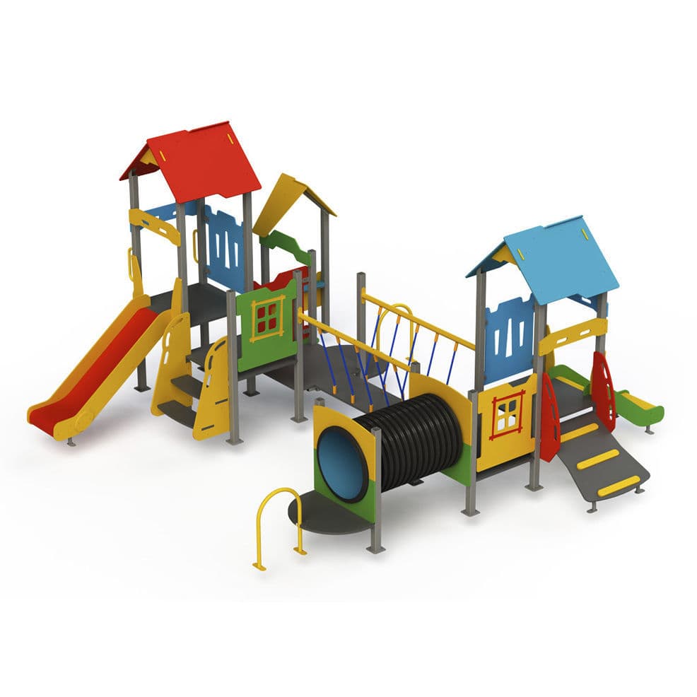 Playground structure - GPL20 - GOTINSHTAIN EOOD - metal / HDPE / modular