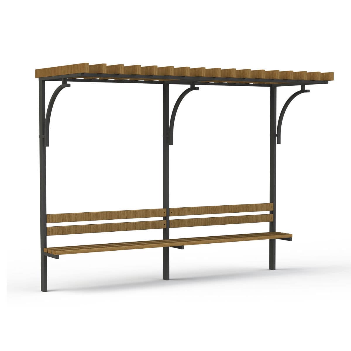 Self-supporting pergola - P01 - GOTINSHTAIN EOOD - wooden / metal ...