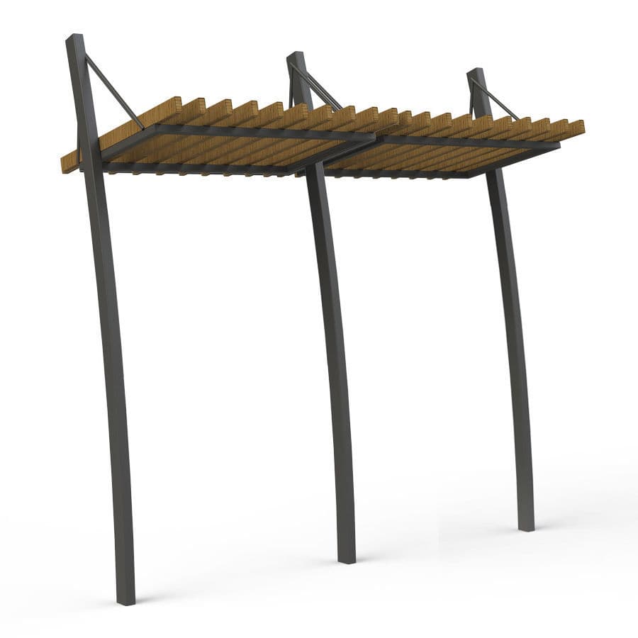 Self-supporting pergola - P03-1 - GOTINSHTAIN EOOD - wooden / metal ...