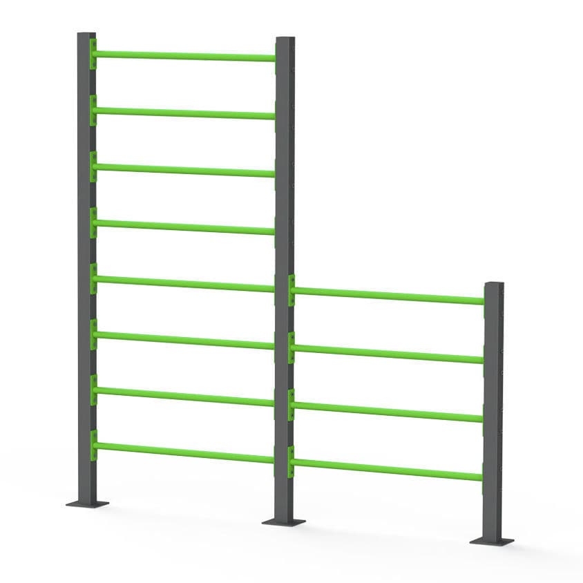Fitness trail ladder - S03 -1 - GOTINSHTAIN EOOD - fixed / metal / for ...