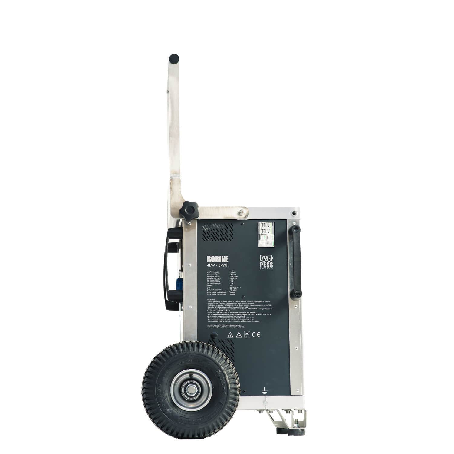 Battery-powered generator set - BOBINE - PESS ENERGY - single-phase / mobile / event