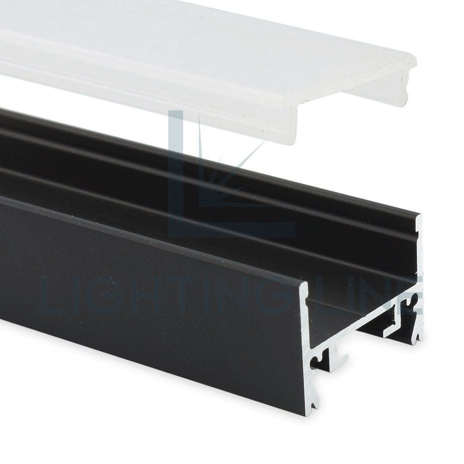 Surface mounted lighting profile - PR-SL01-01 - Ledpoint - built-in ...