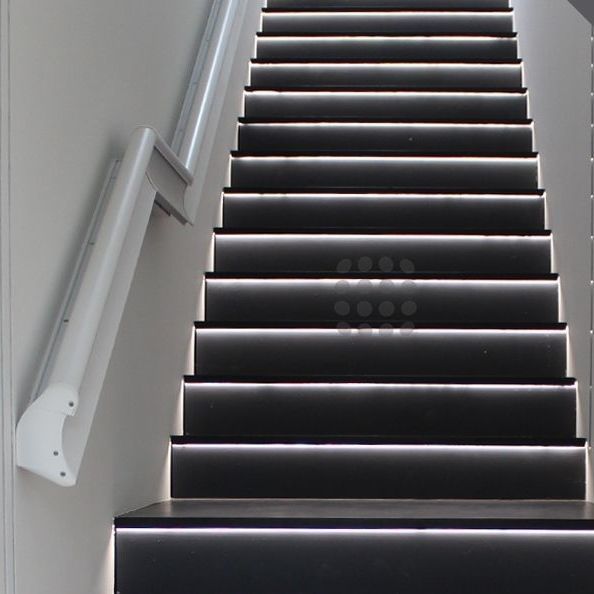 Aluminum handrail - PR-HR01-0203 - Ledpoint - polycarbonate / PMMA ...