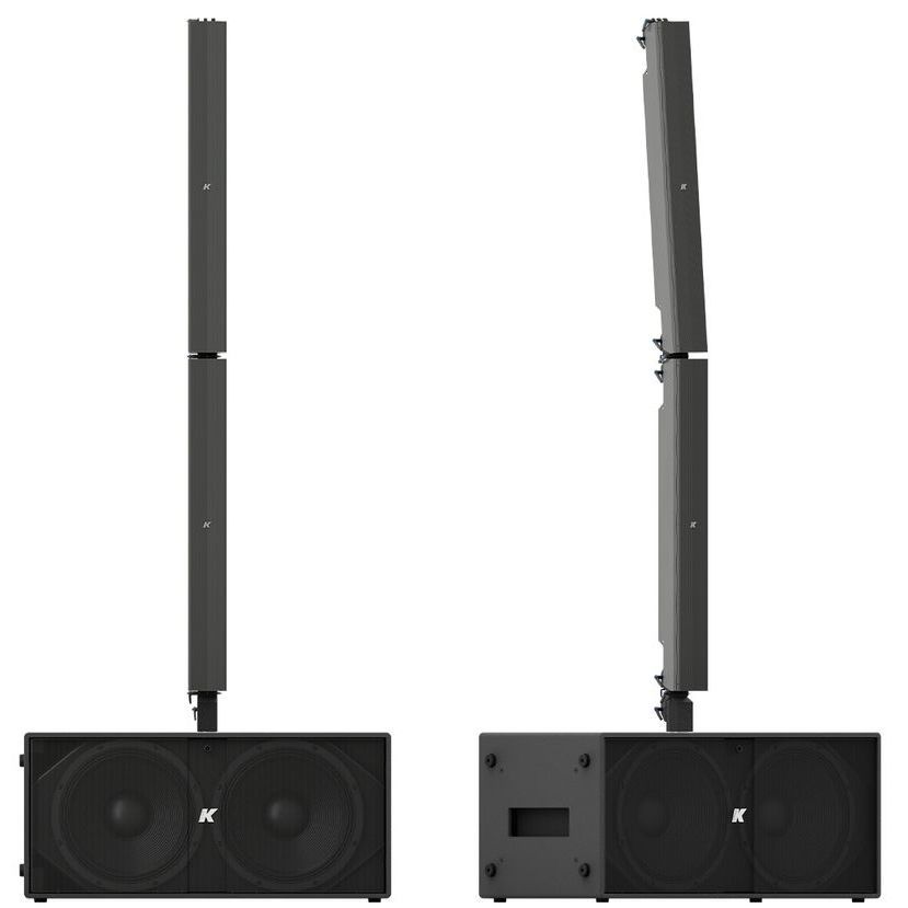 Line array subwoofer - Pinnacle-KR802 II - K-array - active / passive ...