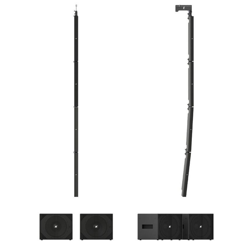 Line array subwoofer - Pinnacle-KR404P II - K-array - passive / amplified / commercial