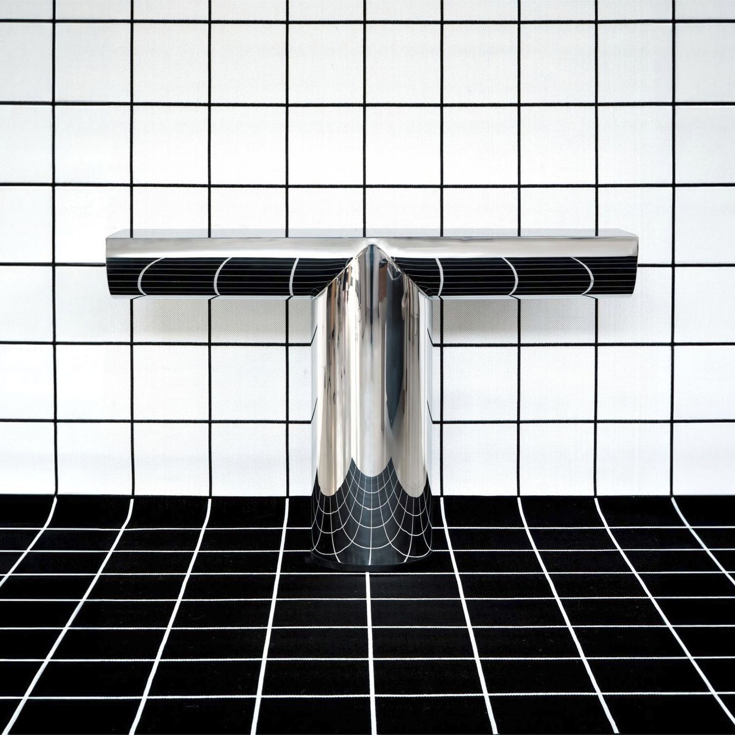 Contemporary sideboard table - PERSEO - ULTRAMOBILI - wooden / ceramic ...