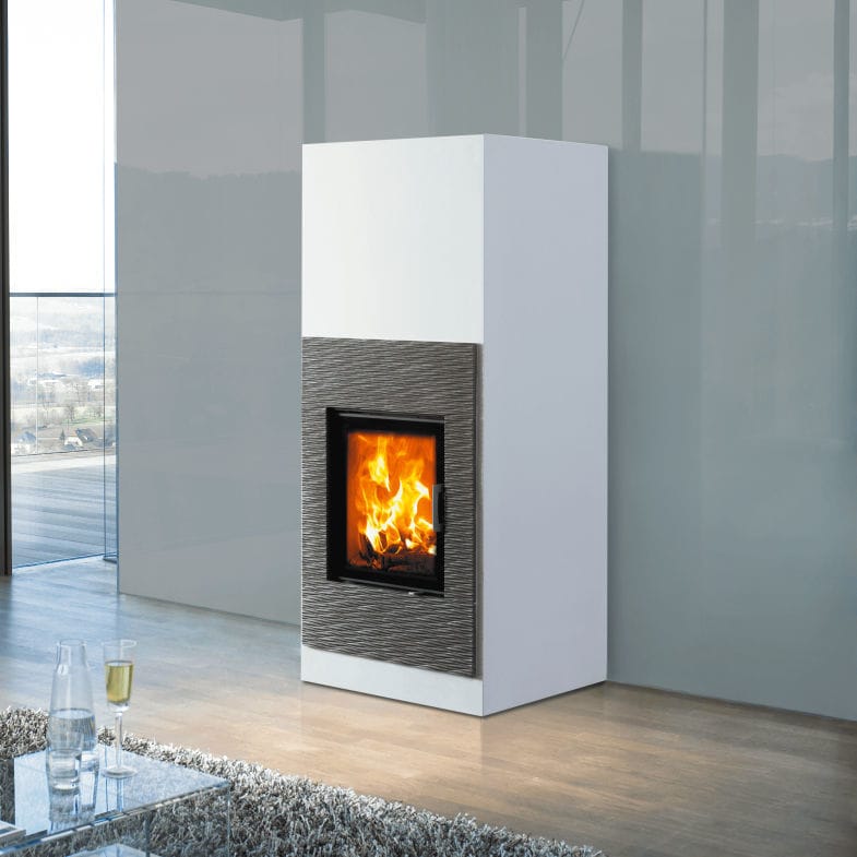 Wood-burning fireplace insert - 45x51 K 2.0 - AUSTROFLAMM - contemporary
