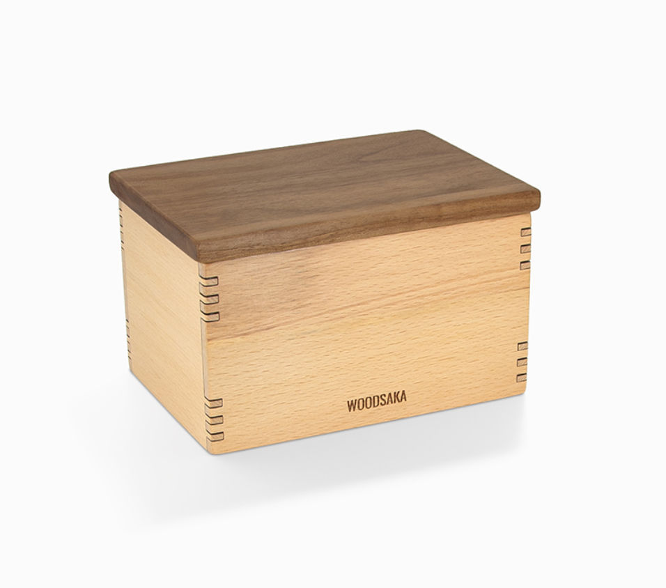 Wooden storage box - MS105 - WOODSAKA KFT. - kitchen