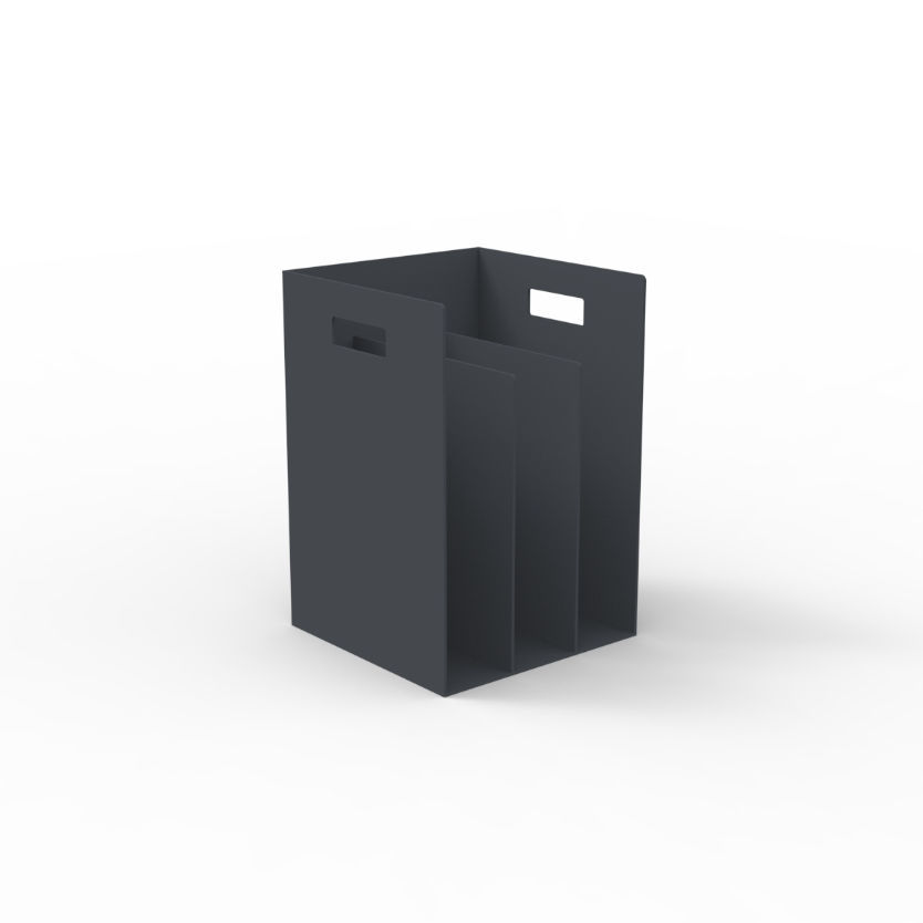 Contemporary magazine rack - RKM01 - WOODSAKA KFT. - home / commercial ...