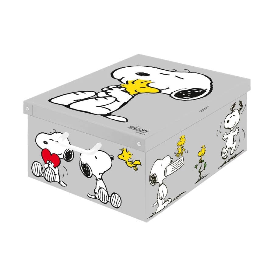 Cardboard storage box - Snoopy - Lavatelli S.r.l. - with lid / for cabinets