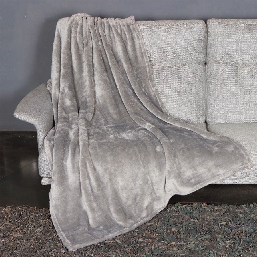 Fabric throw blanket - Kanguru Fluffi Loft - Lavatelli S.r.l. - velvet