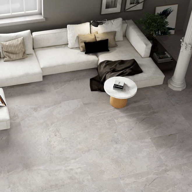 Porcelain stoneware tile - MERIDIAN - hagebau - matte / indoor / living ...