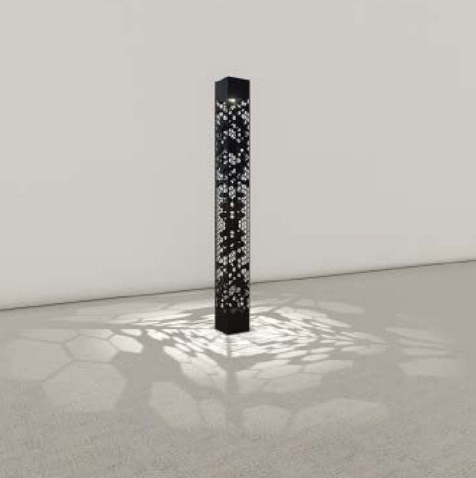 Garden bollard light - PATTERN - Beyond Lighting - urban / contemporary ...