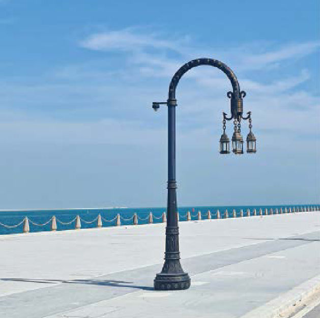 Urban lamp post - DHOW - Beyond Lighting - contemporary / cast aluminum ...
