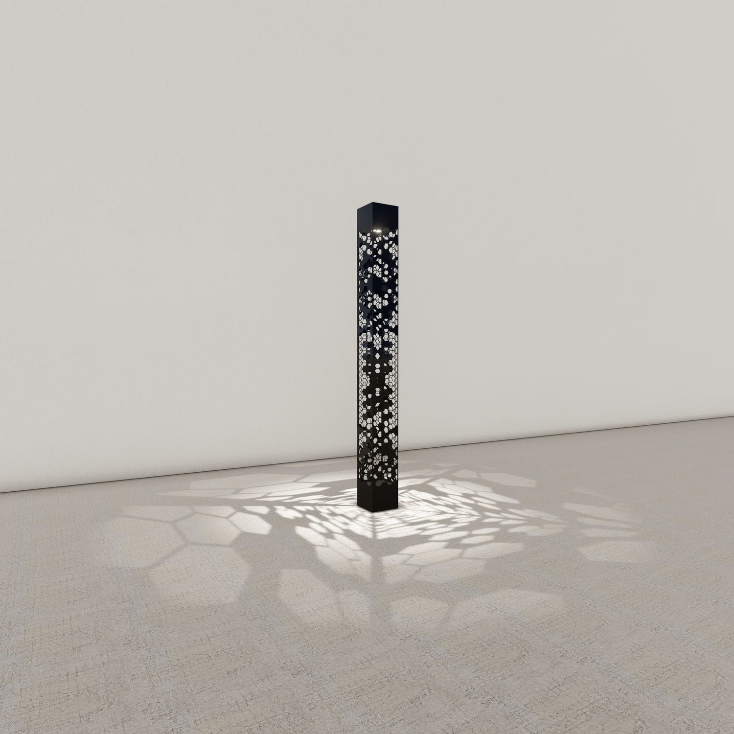 Contemporary light column - PATTERN - Beyond Lighting - extruded ...