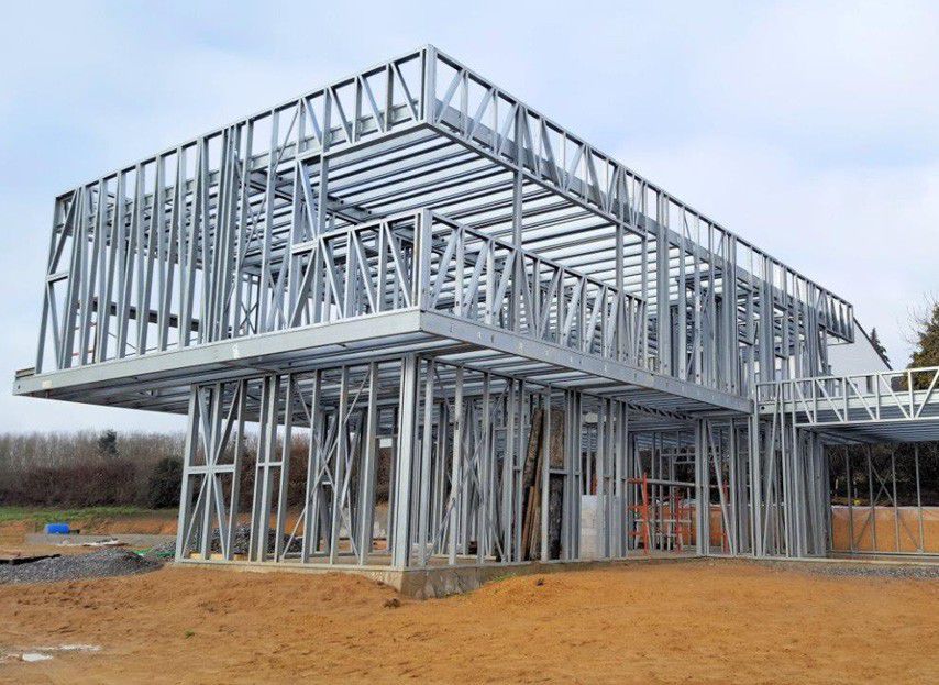 Building metallic structure - voestalpine Sadef nv - precast / steel