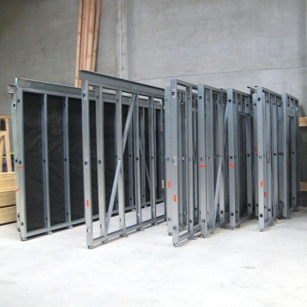 Steel facade system - voestalpine Sadef nv - modular / prefab