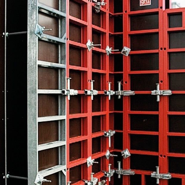 Frame formwork - voestalpine Sadef nv - modular / reusable / steel