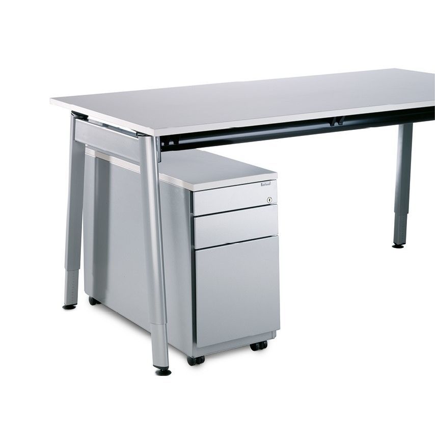 Steel table base - voestalpine Sadef nv - contemporary / adjustable ...