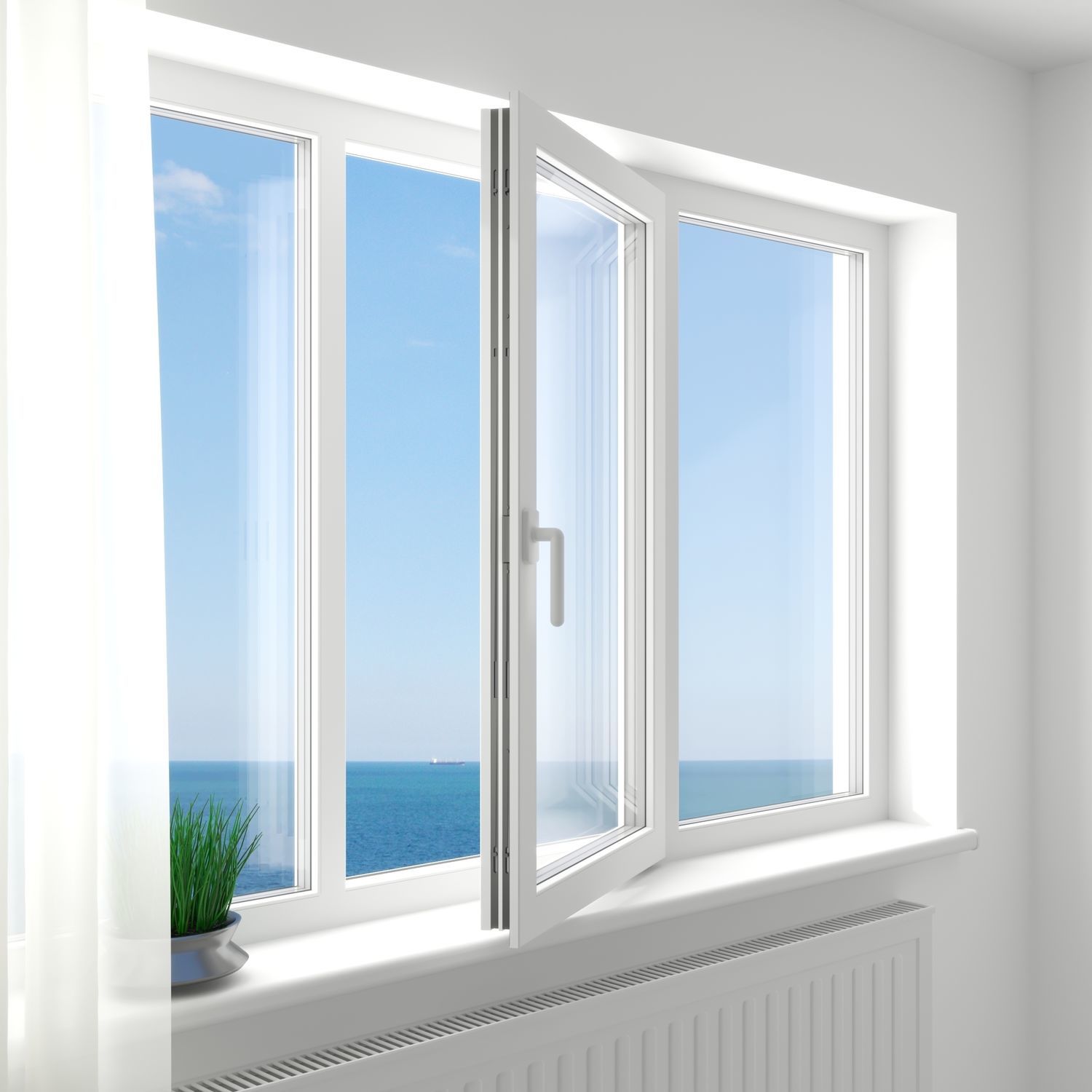 Aluminum window profile - S 70 - SARAY ALUMINYUM - acoustic / thermally ...