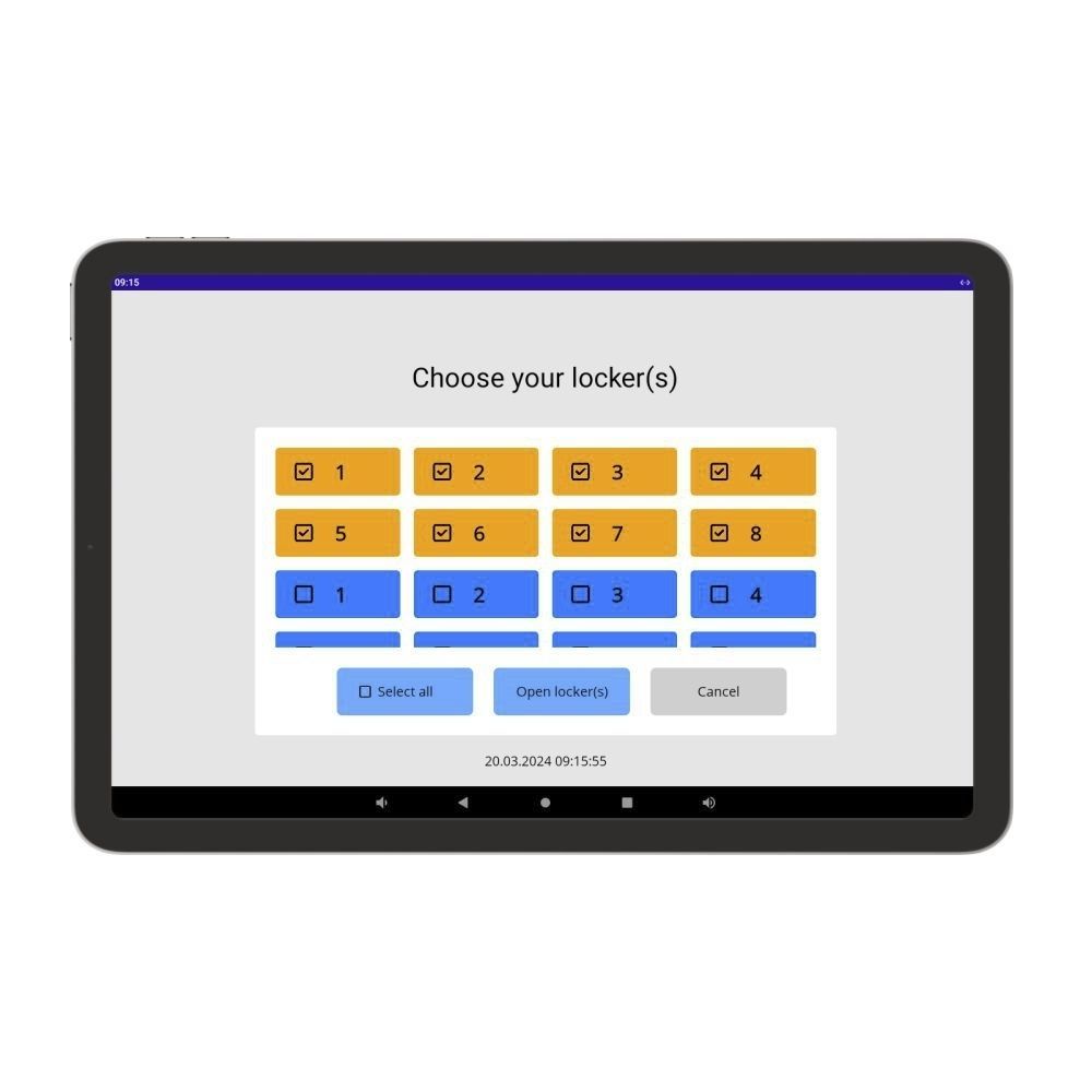 Home automation system control panel - Touch 10” - FoxSec - wall ...