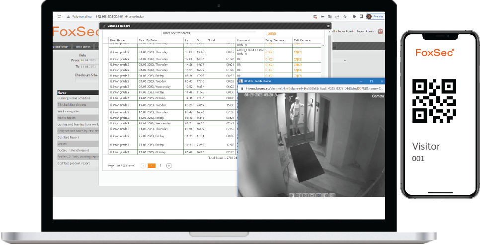 Security and access control software - FoxSec - for building automation ...