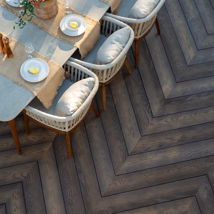 Oak deck board - Enhanced Grain - MILLBOARD - gray / beige / black