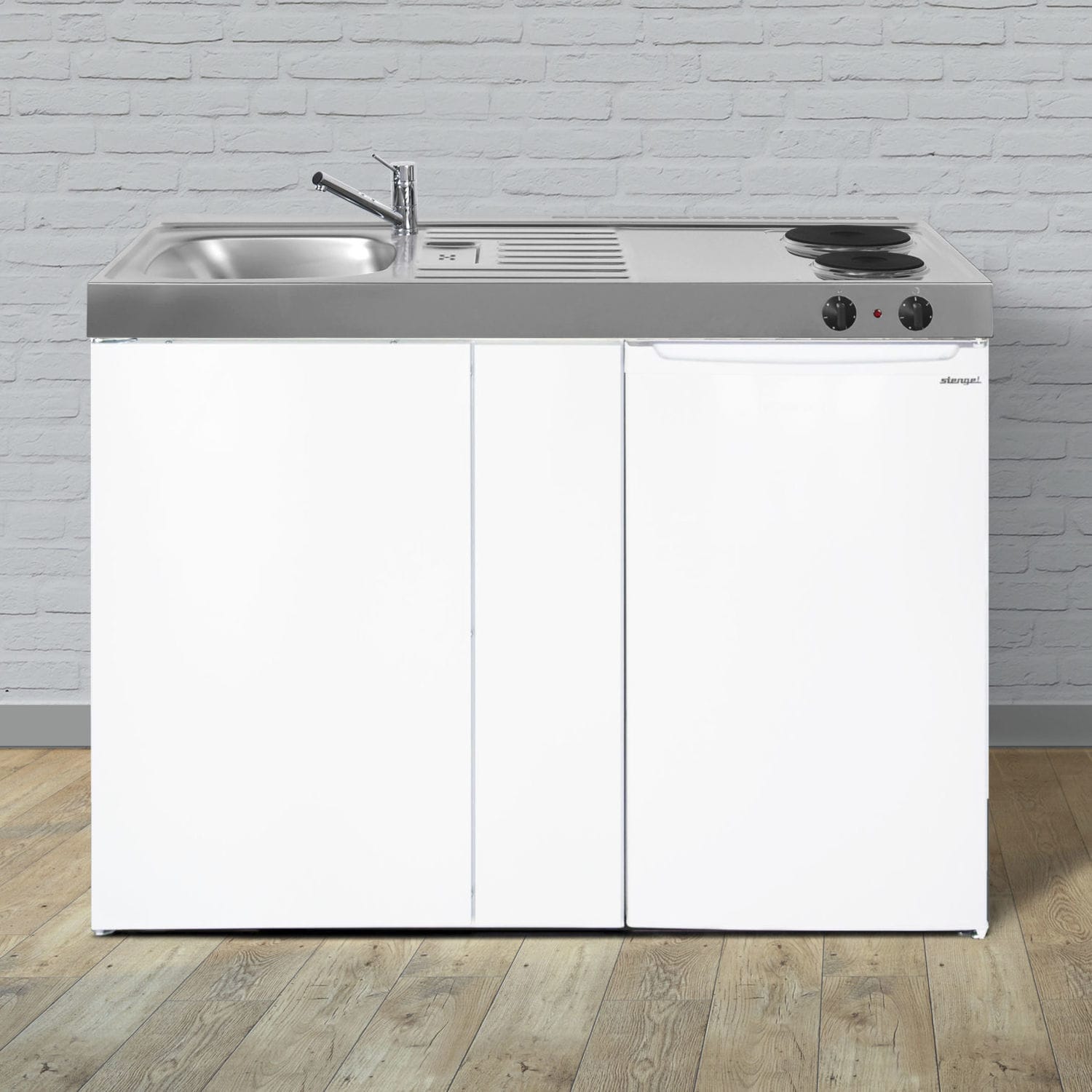 Small kitchenette - ME 120 - Stengel Steel Concept GmbH - metal / with ...