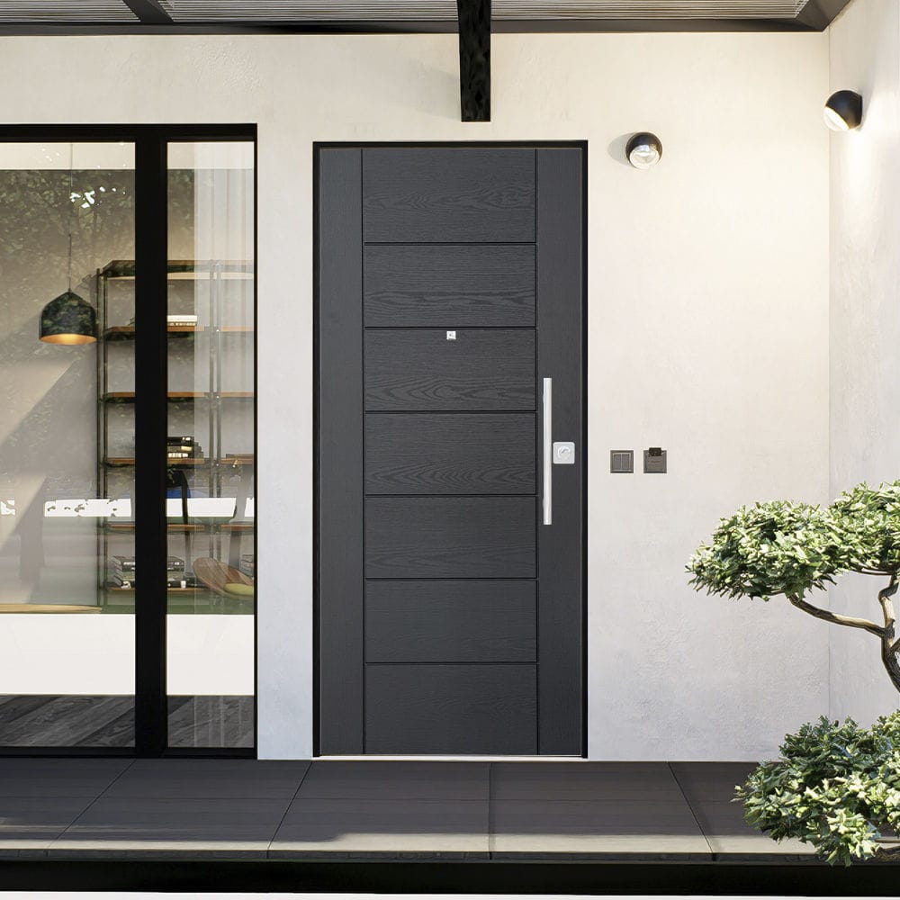 Entry door - THERMOENERGY Helios - GRUPPO PRIMAVERA SRL - galvanised ...