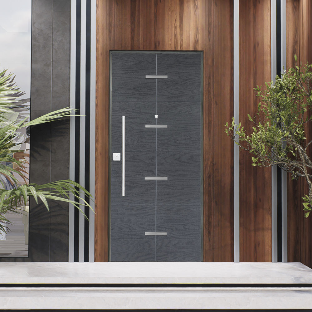 Entry door - THERMOENERGY Poseidon - GRUPPO PRIMAVERA SRL - galvanised ...