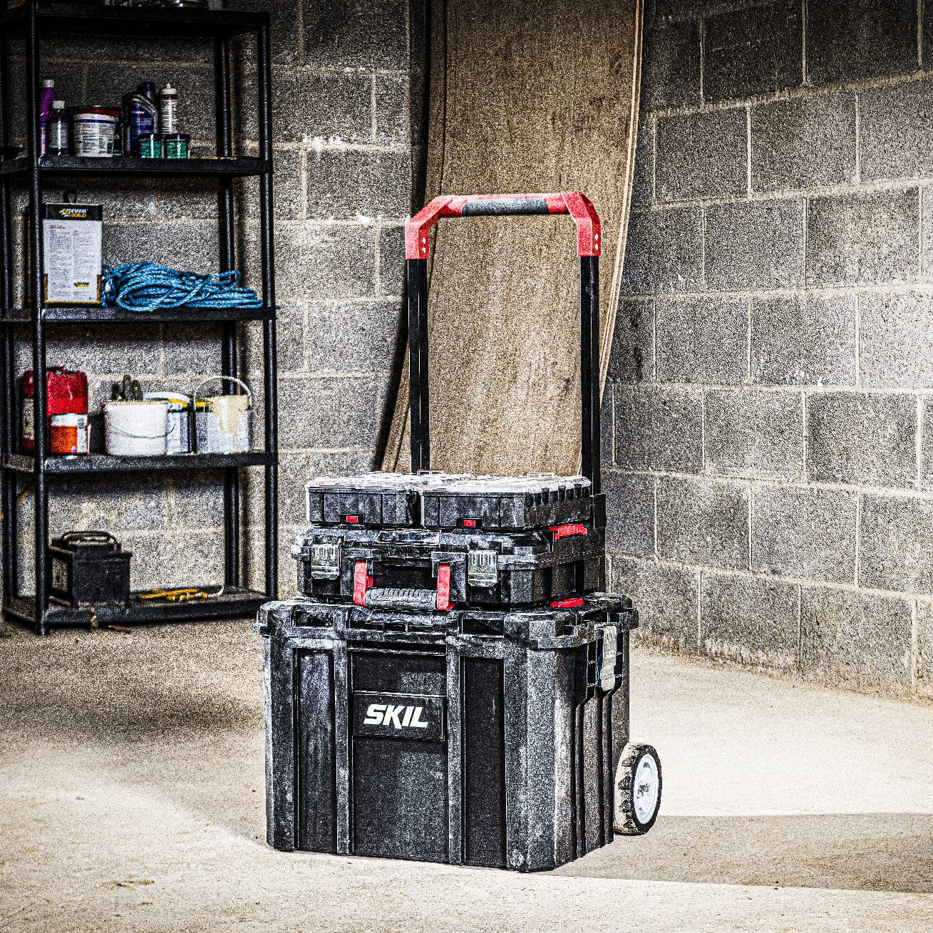 Modular storage box - 2610S01671 - SKIL BV - metal / polypropylene ...