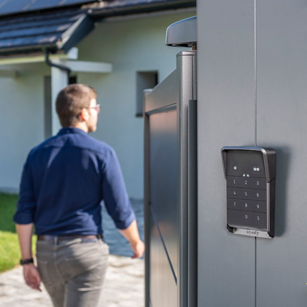 Access control code keypad - 2 premium io - SOMFY FRANCE - wall-mounted ...