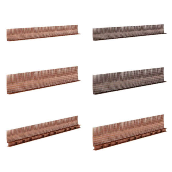 Polypropylene gutter protector - BIRD COMB EVO - HOLZ TECHNIC