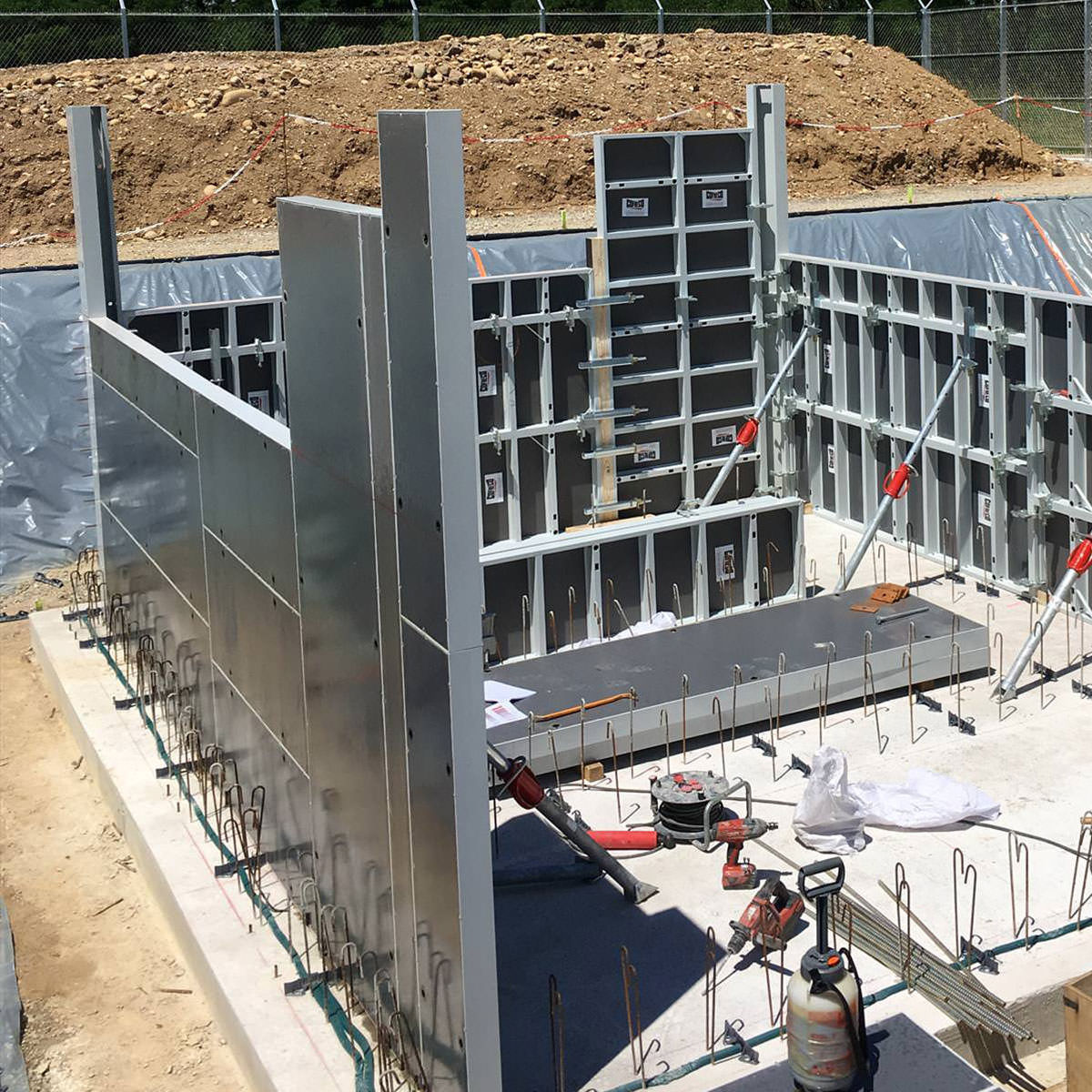 Composite formwork panel - BAL TOP - COFRECO - aluminum / steel / plywood